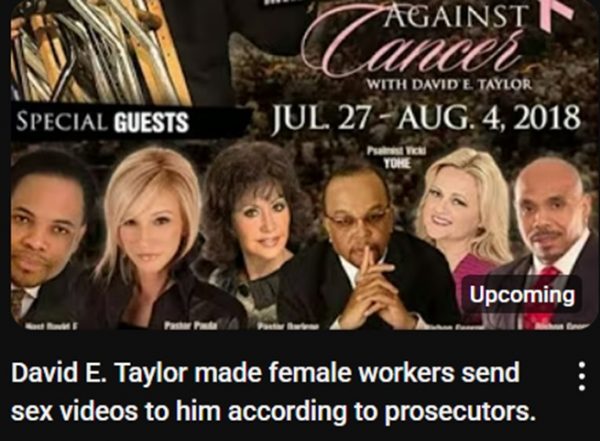Perverts and Liars-David E. Taylor, Paula White, the Elijah list ...